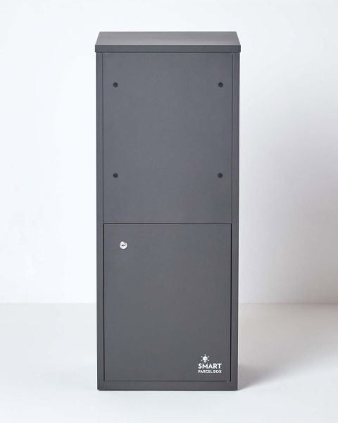 Large Front & Rear Access Dark Grey Smart Parcel Box