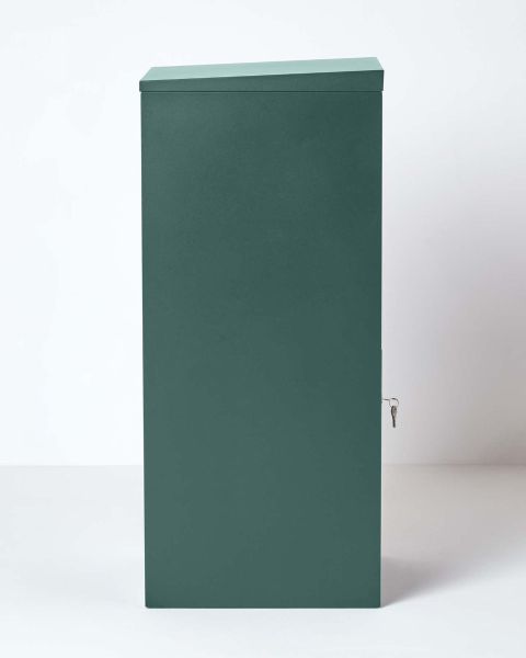 Extra Large Front & Rear Access Green Smart Parcel Box