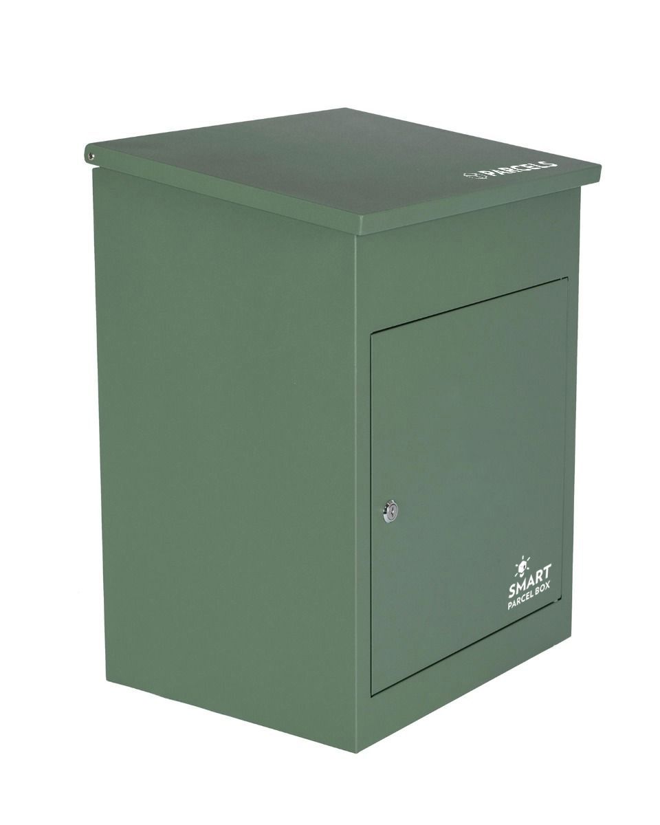 Medium Front Access Green Smart Parcel Box