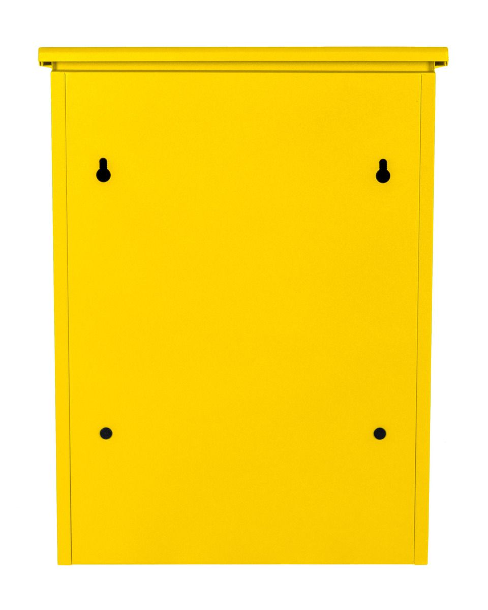 Medium Front Access Yellow Smart Parcel Box