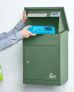 Medium Front Access Green Smart Parcel Box