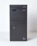 Extra Large Front & Rear Access Black Smart Parcel Box