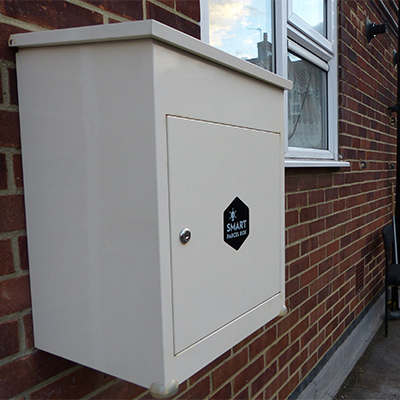 Smart Parcel Box - Outdoor Parcel Drop Box | Wall Mounted Parcel Box