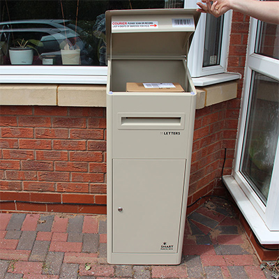 Smart Parcel Box - Outdoor Parcel Drop Box | Wall Mounted Parcel Box
