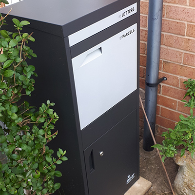 Smart Parcel Box - Outdoor Parcel Drop Box | Wall Mounted Parcel Box
