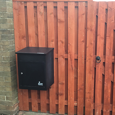 Smart Parcel Box - Outdoor Parcel Drop Box | Wall Mounted Parcel Box